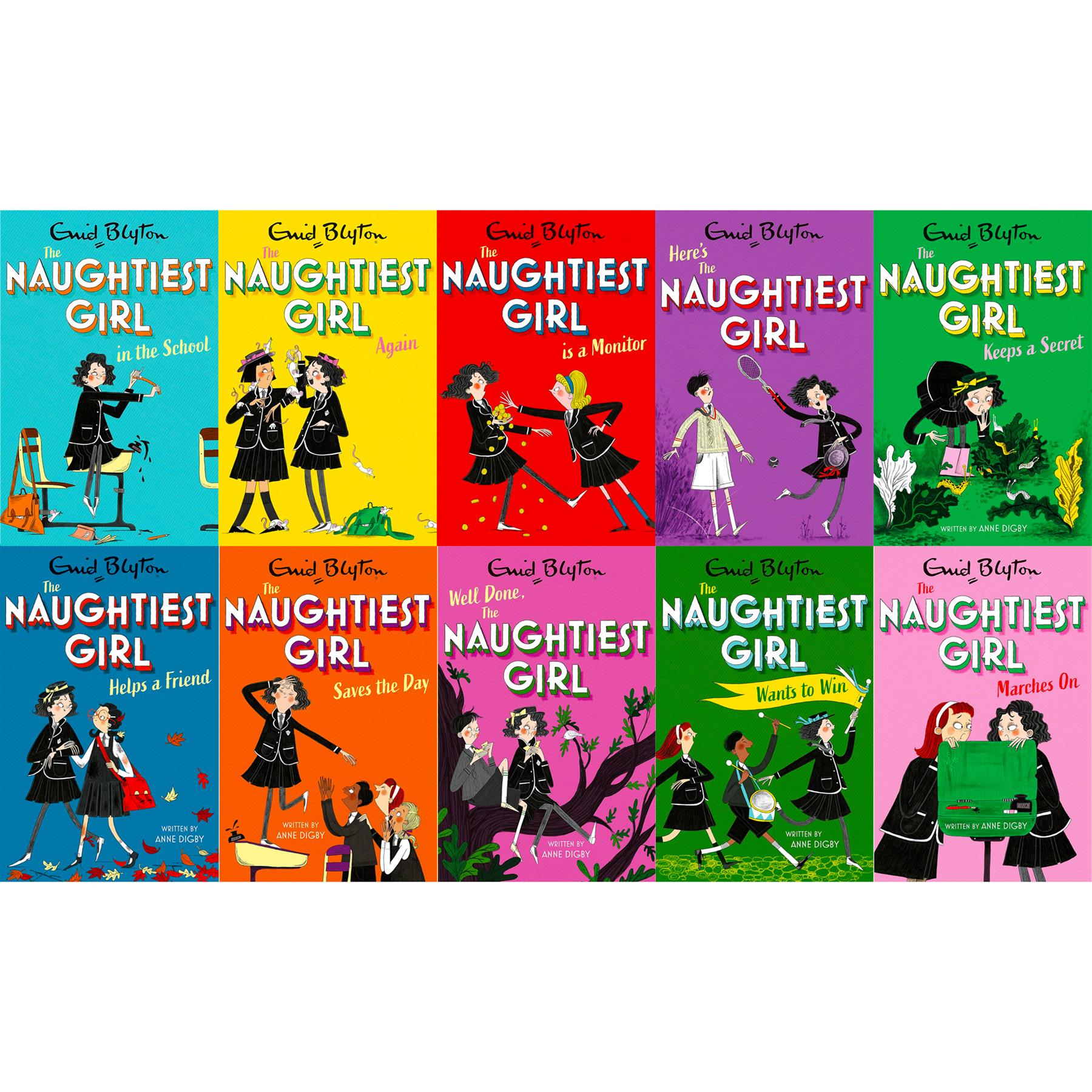 The Naughtiest Girl Complete Collection – 10-Book Set by Enid Blyton ...
